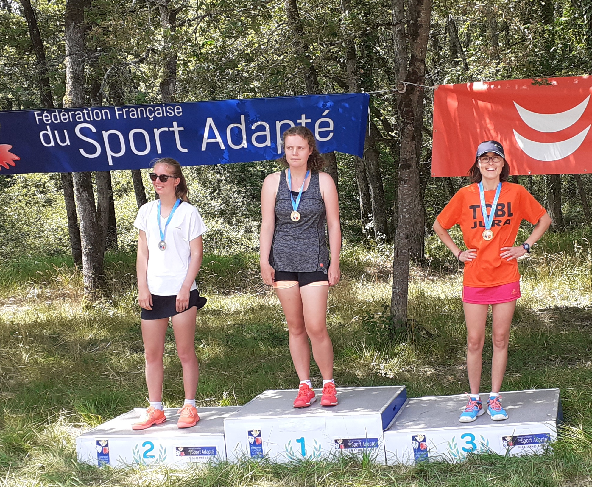 Médaillés au Championnat de France Para Tennis Adapté – TC du bassin de ...